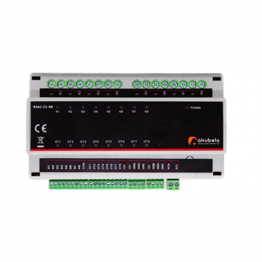 Akubela Switch Actuator (RS485) | IOT Technologies Ltd