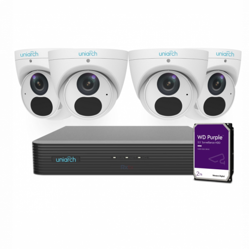 Uniarch NVR-104X-P4-2TB | IOT Technologies Ltd